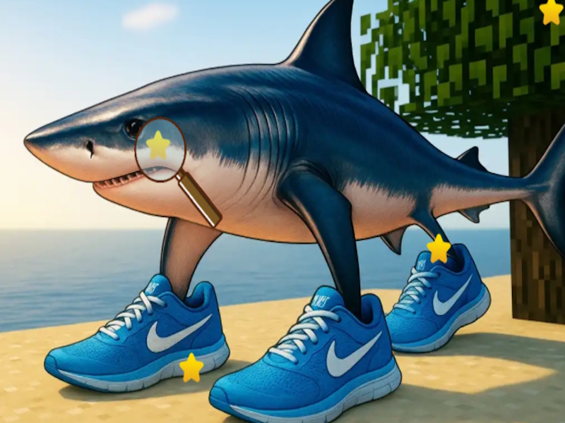 Tralalero tralala stars cachées 🕹️ Jouez en ligne sur Sgames